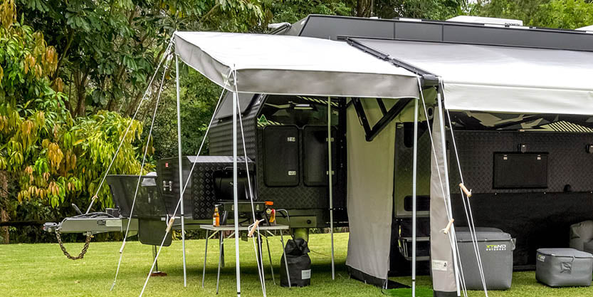 Caravan Awning Walls | Caravan Annexe - Aussie Traveller