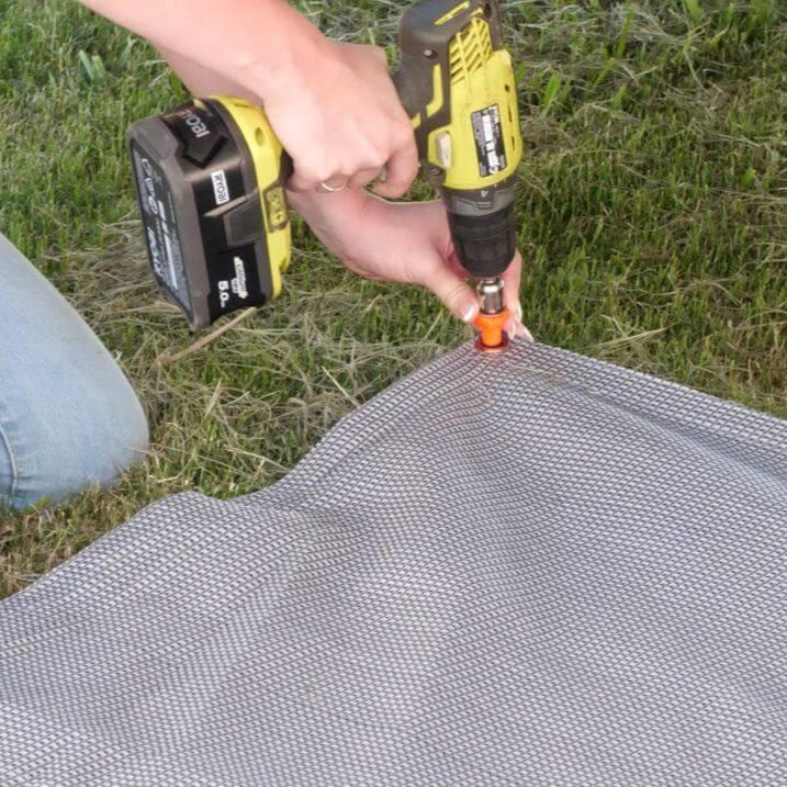Mesh Floor With Eyelets – Aussie Traveller
