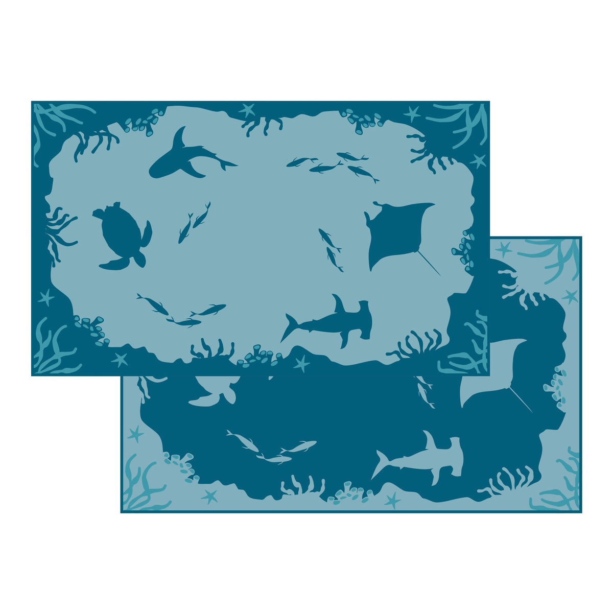 Annexe Mat - Coral Reef Design | Affordable Camping Mats – Aussie Traveller