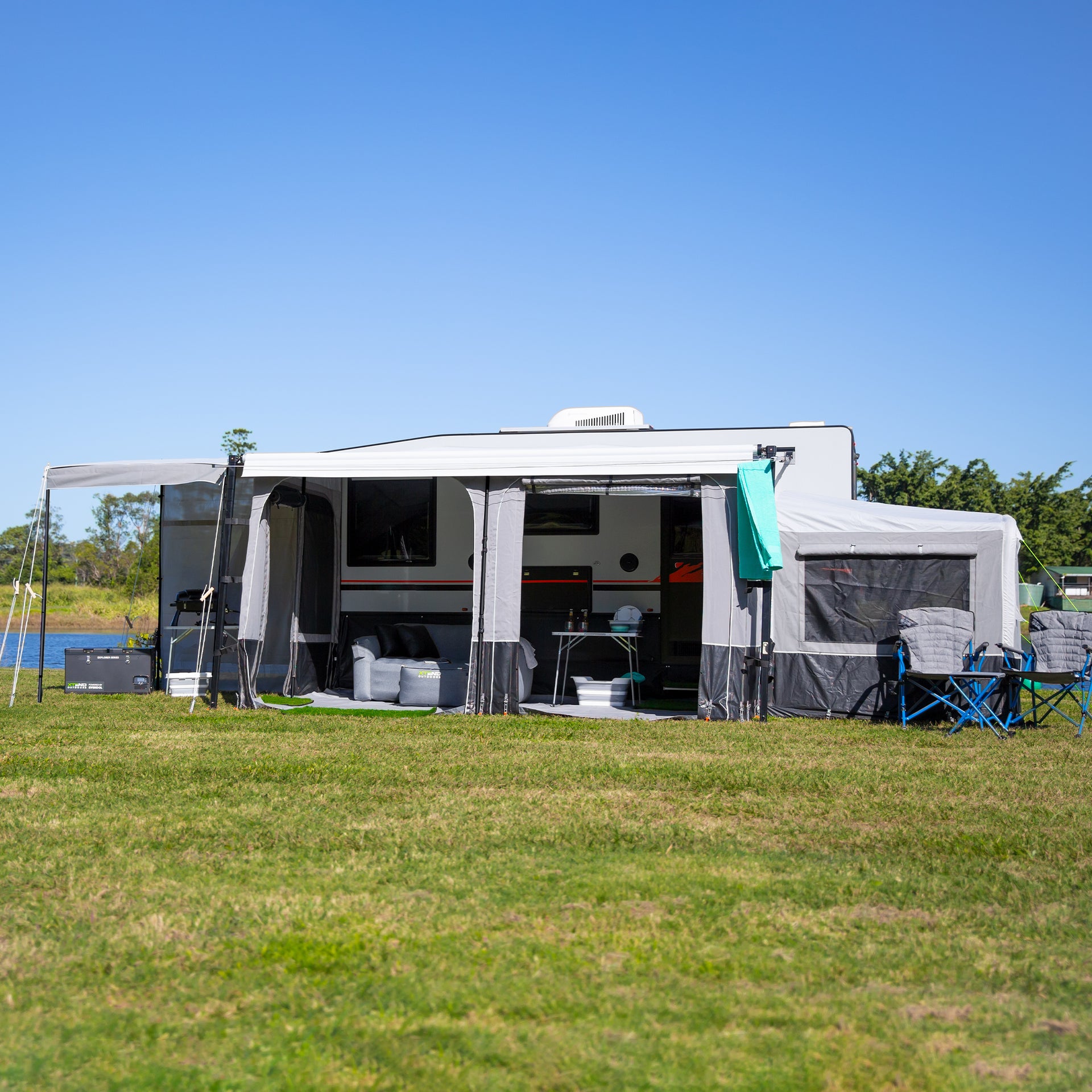 Caravan Awning Walls | Caravan Annexe | Aussie Traveller
