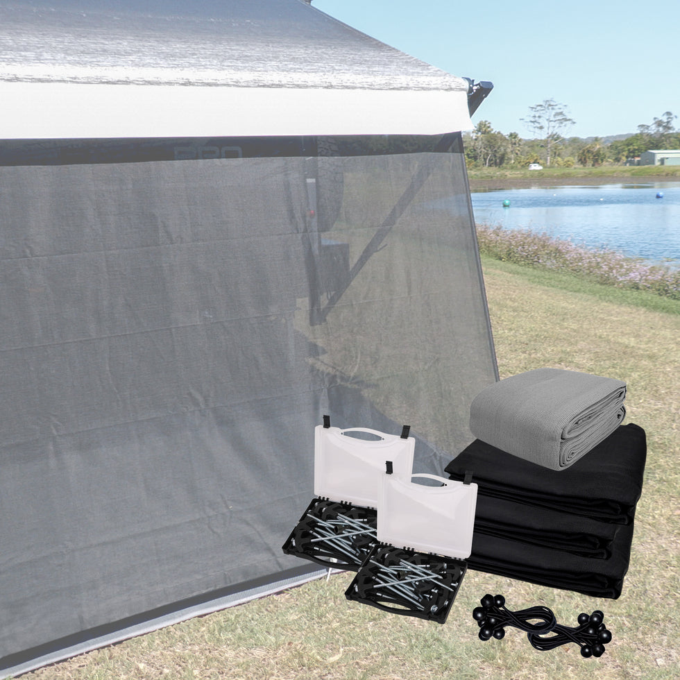 Sun Blocker Walls | Caravan Sun Shades - Aussie Traveller