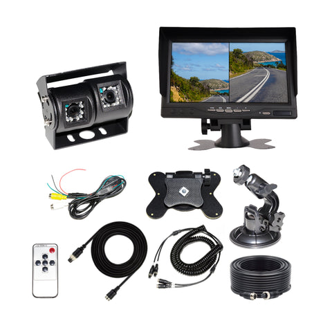 Dual Rear View Camera | Aussie Traveller