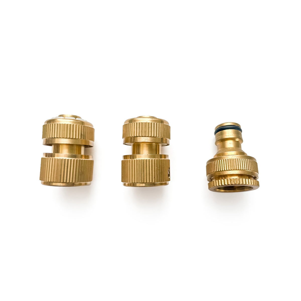 Brass Hose Fittings - 3 Piece Set | Aussie Traveller