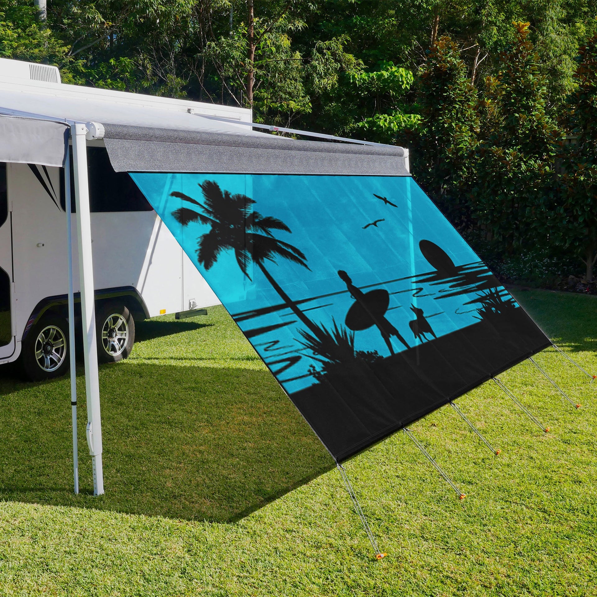Printed Art Shade Walls – Aussie Traveller