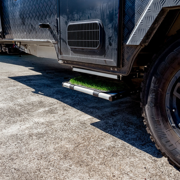 Manual Single Drop Down Step – Aussie Traveller