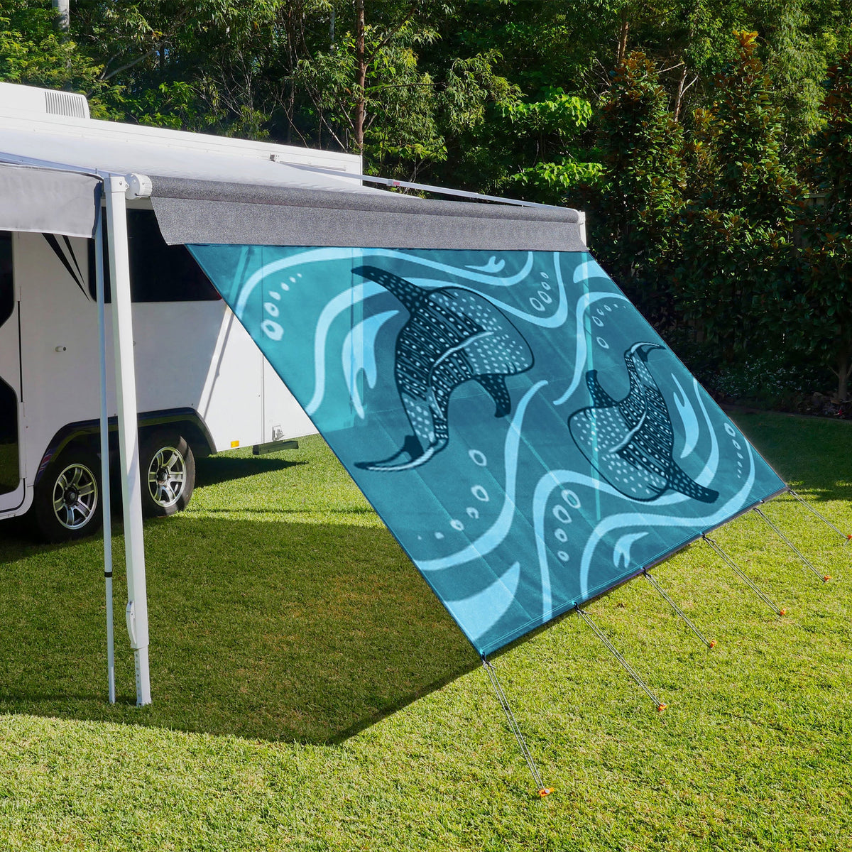 Art Shade Walls for Caravan Awnings | Aussie Traveller
